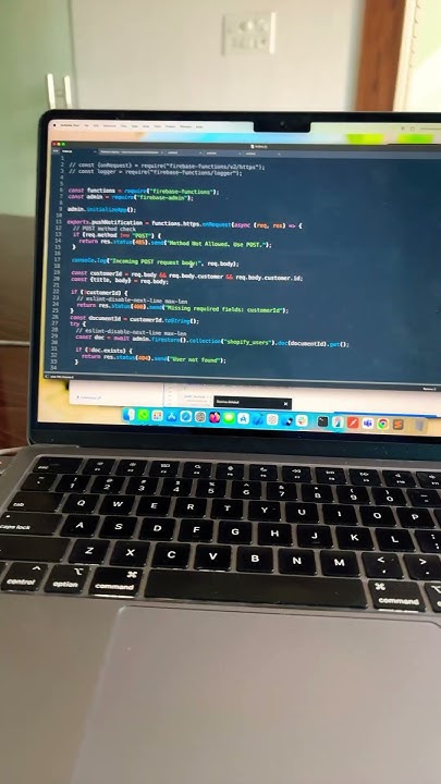 Realtime Push from Shopify to Flutter using Firebase #flutterdev #firebase #shorts #coding - YouTube