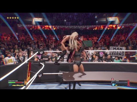 Charlotte Flair Super Natural Selection on the Table! WWE 2K24 (Xbox ...