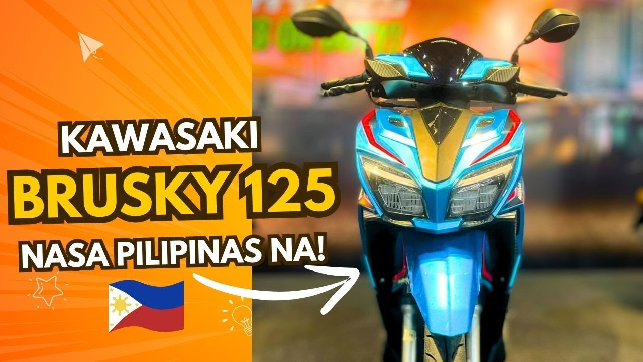 2024 KAWASAKI SCOOTER! BRUSKY 125 🔥 NASA PILIPINAS NA! PRICE, SPECS, FEATURES. SULIT KAYANG ...