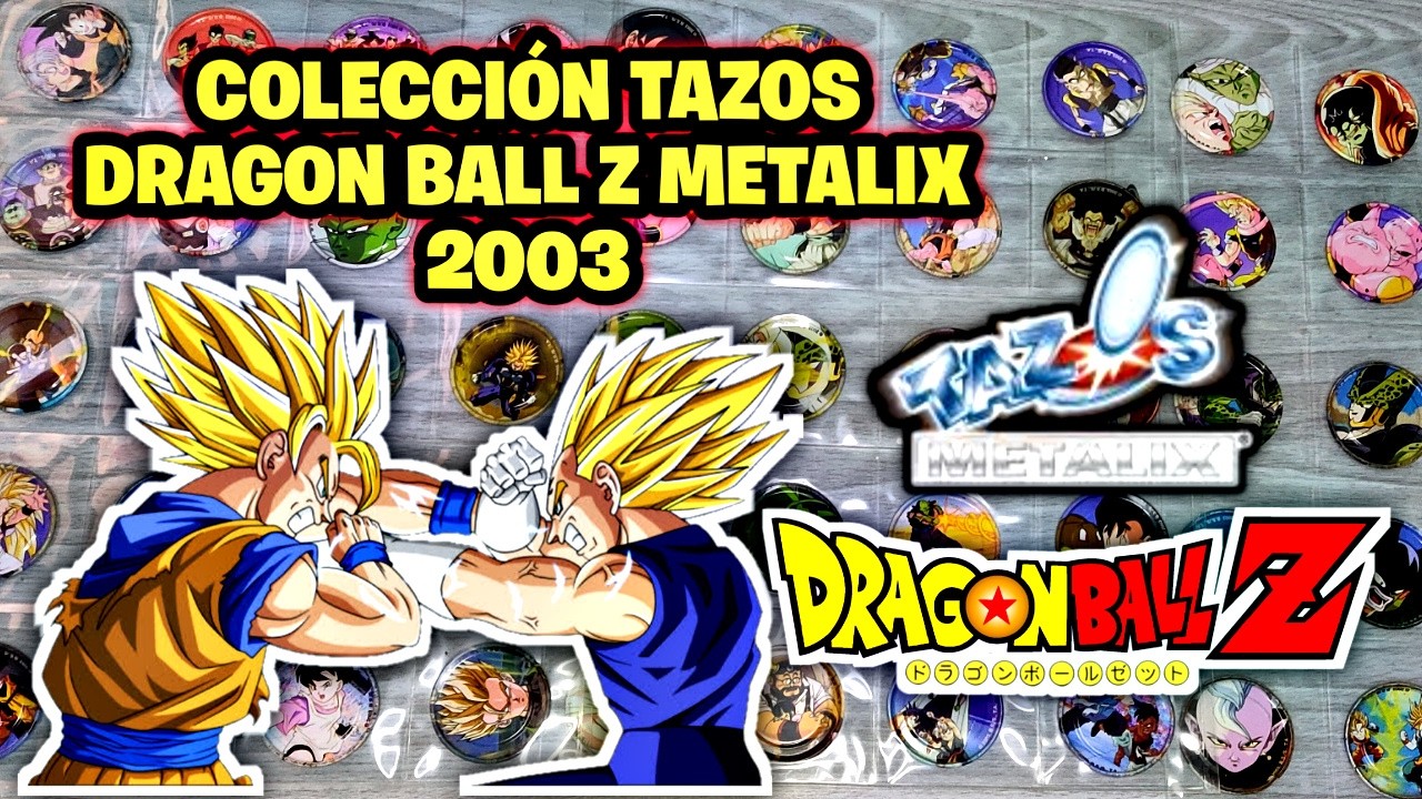 Coleccion Tazos Dragon Ball Z Metalix 2003 - YouTube