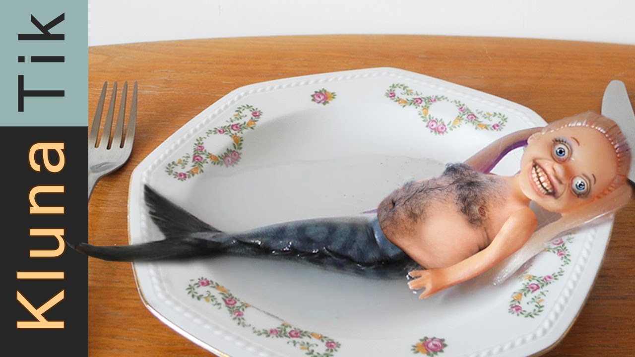 Eating a hairy mermaid for lunch! - YouTube