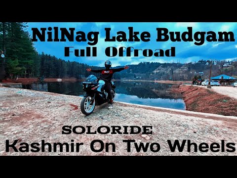 Nilnag Lake Budgam || Offroad Mein Huvi Bike Skid||Baal Baal Bach Gaye ...
