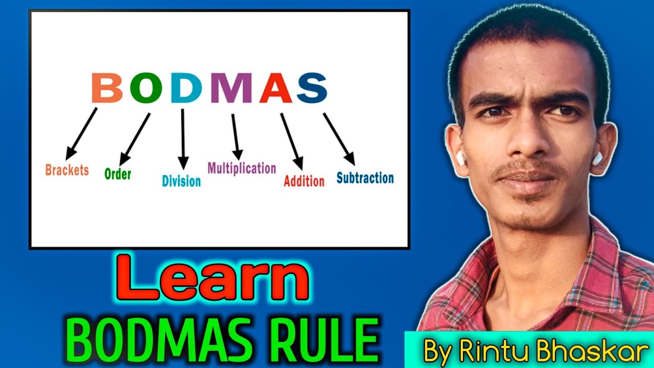 BODMAS ll BODMASH RULE ll Learn to bodmas rule in Hindi ll By ...