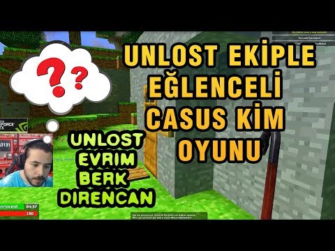 UNLOST EKİPLE GARRY'S MOD EĞLENCELİ CASUS KİM OYUNU OYNUYOR