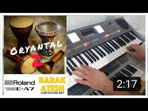 Darbuka-2 - Erkin Koray (Fesuphanallah) - Roland E-A7