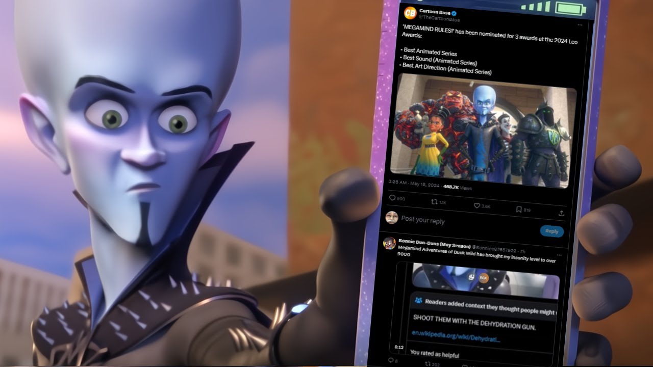Megamind Rules! Got Nominated for "Best Animated Series" - YouTube
