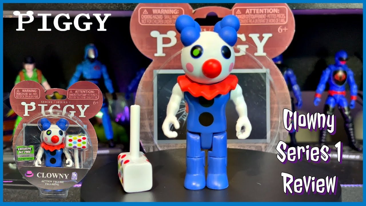Roblox Piggy Clowny Figure Review - YouTube