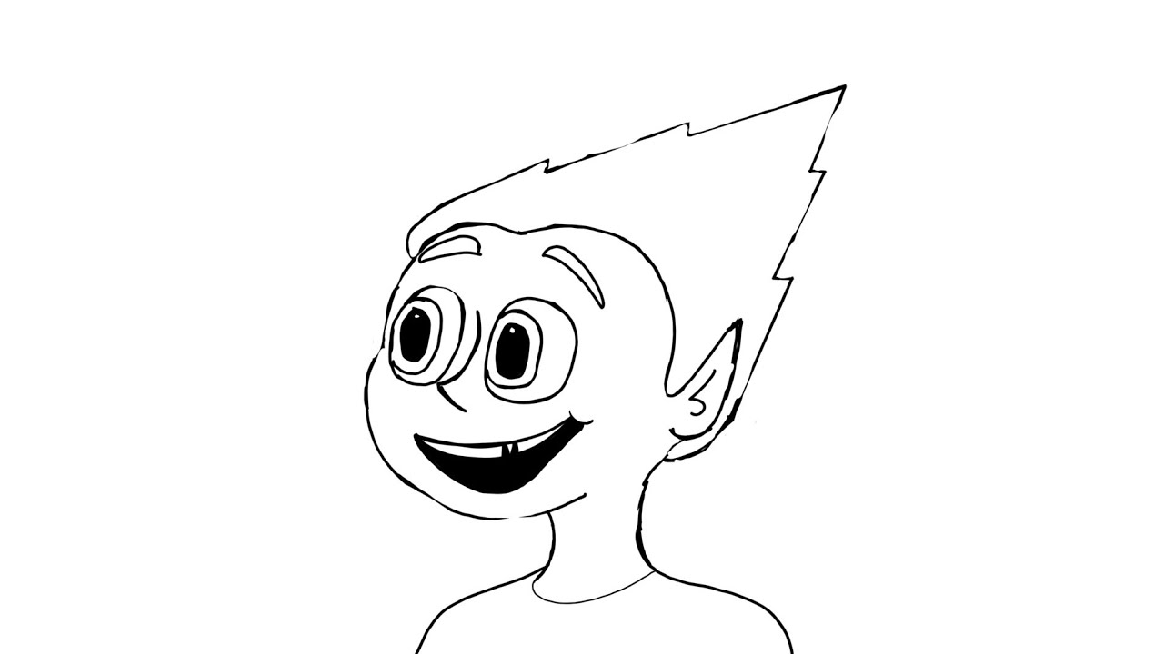 Jake Turns his Head - 2D Animation - YouTube