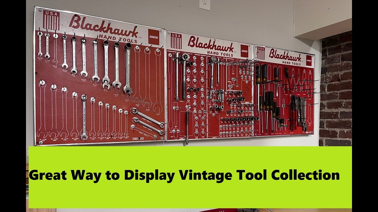 Blackhawk Tool Board Transformation for Shop Display - YouTube