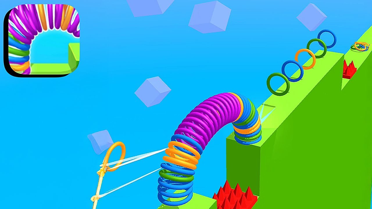 Slinky Run - All Levels Gameplay Android,ios (Part 17) - YouTube