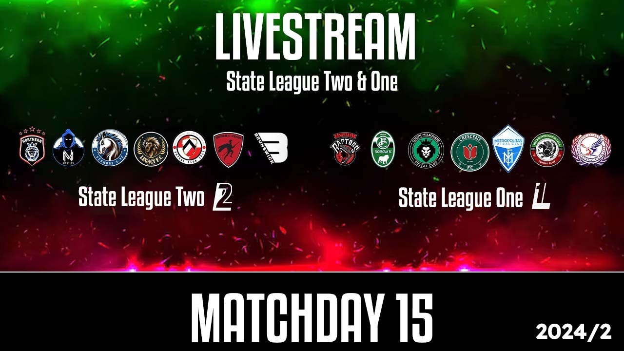 State League One, 2024/2, Round 15 | Full Livestream - YouTube