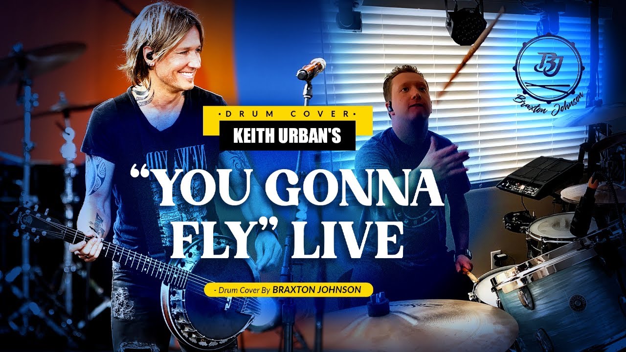 Keith Urban " You Gonna Fly Live" Drum Cover by Braxton Johnson - YouTube