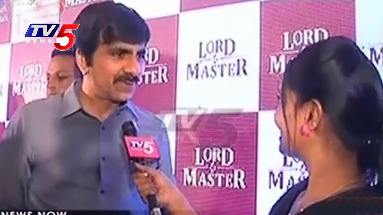 Hero Ravi Teja Launches Lord & Master | Ravi Teja Face to Face ...