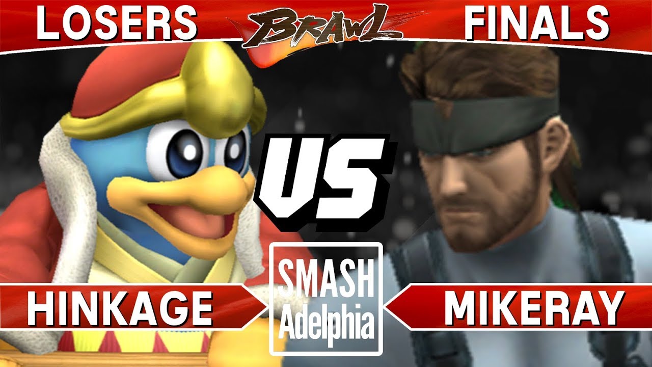 Smash Brawl - Hinkage (DDD) vs Mikeray (Snake) - SDA 2018 Losers Finals - YouTube