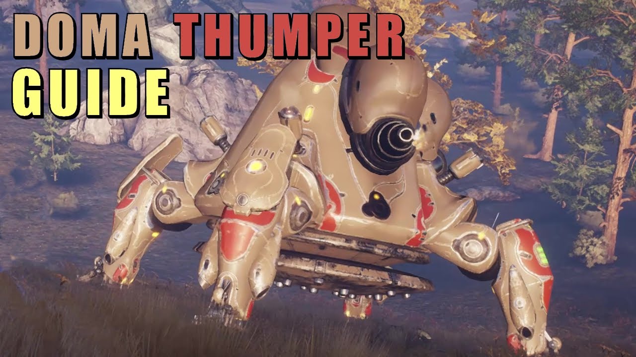 [Warframe] How to find the Doma Thumper (Weekly elite mission) - YouTube