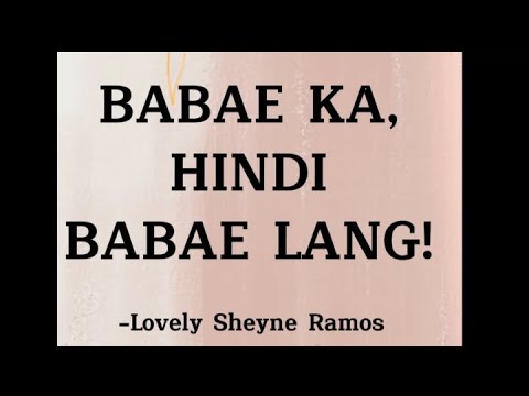BABAE KA, HINDI BABAE LANG! | SPOKEN POETRY | #BOASspokenpoetry2022 ...