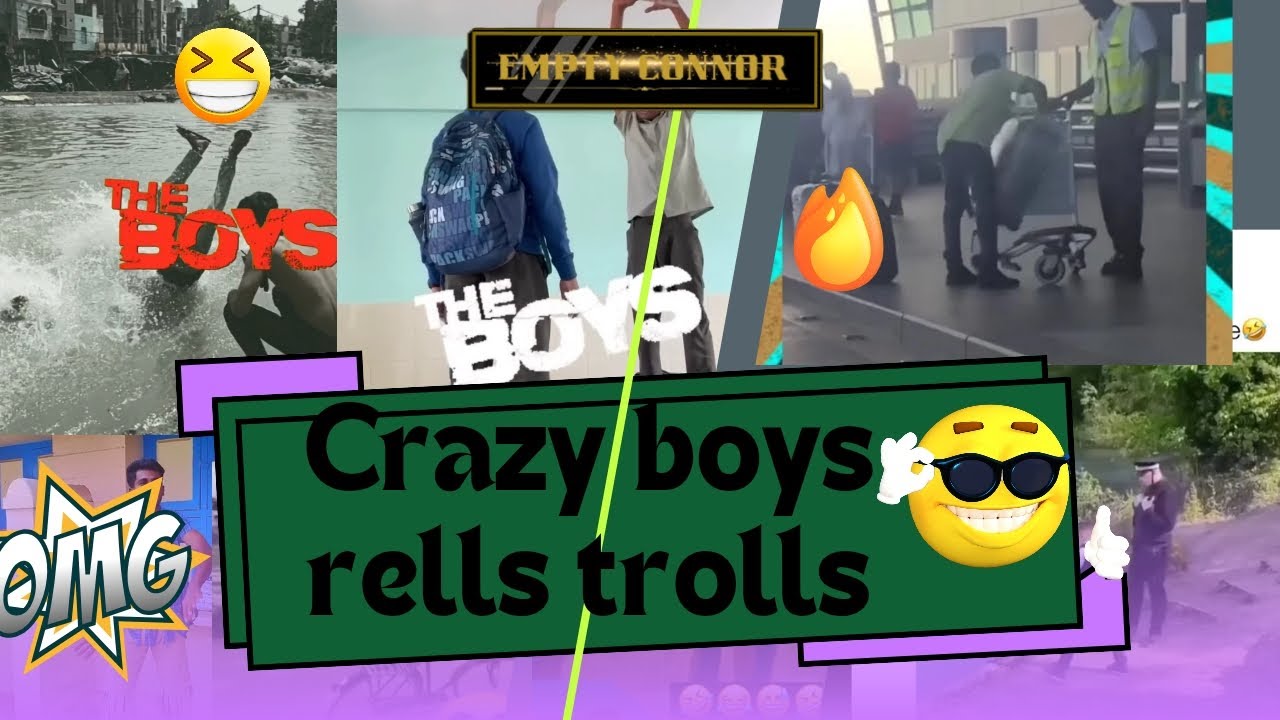 Boys reels trolls - YouTube