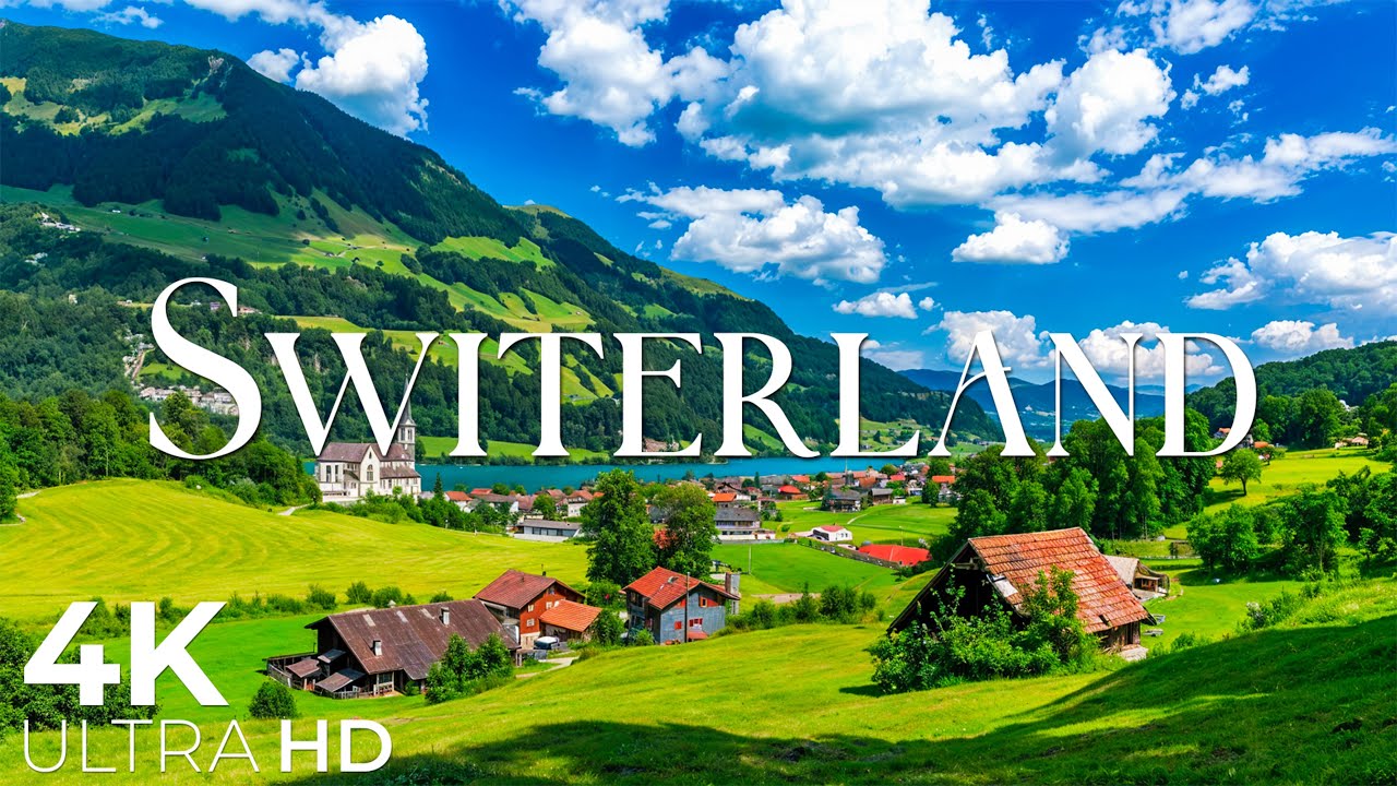 Switzerland Countryside - Relaxing walk in the most beautiful Swiss ...