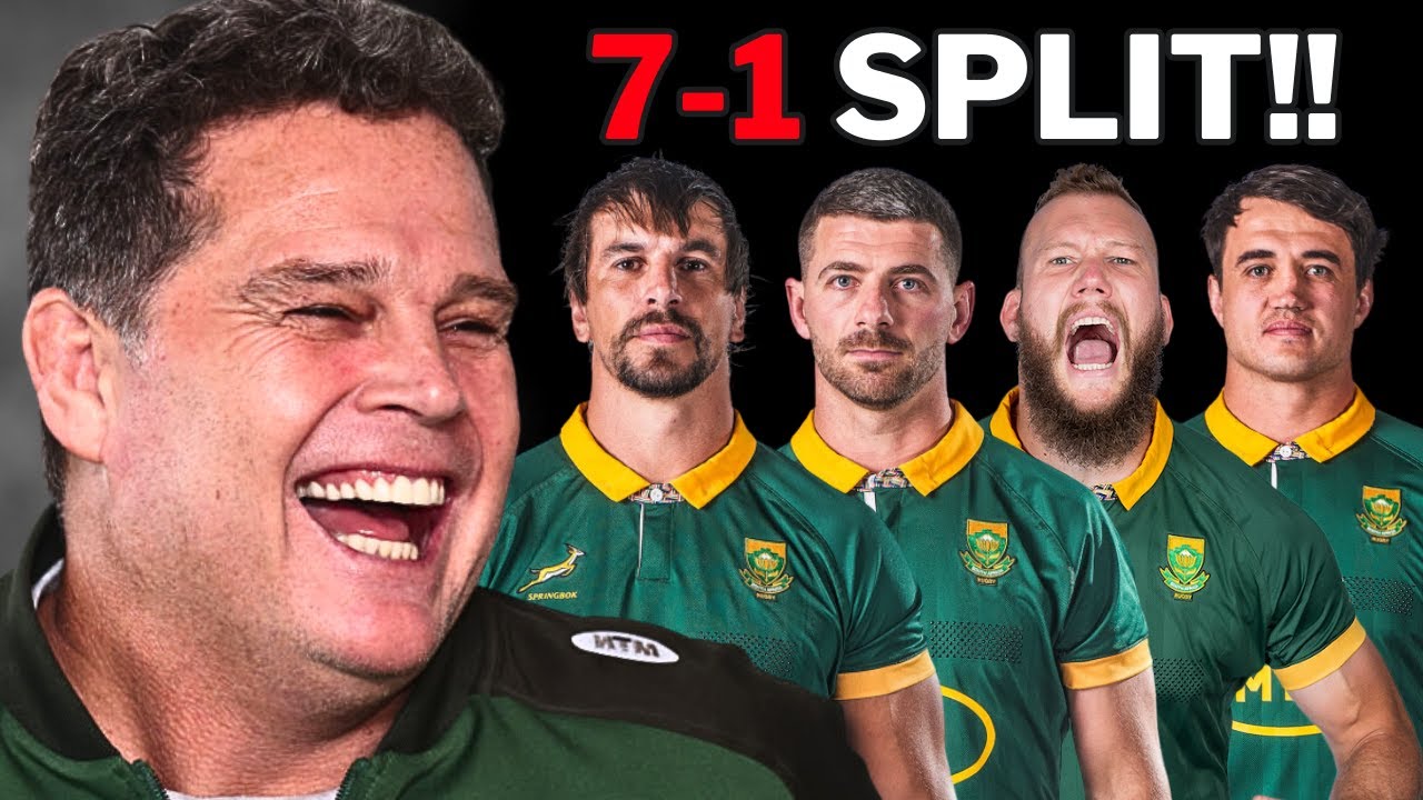 Rassie Names CRAZY Springbok 23 to Face Scotland! - YouTube