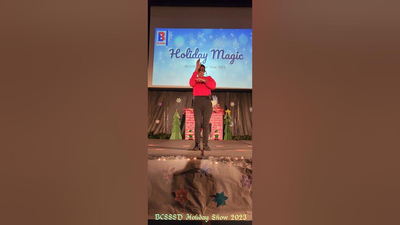 BCSSSD Holiday Show 2023 - YouTube