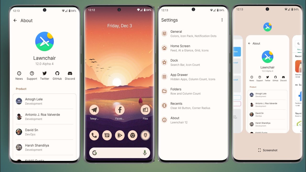 Lawnchair 12 Mod Android 12 Launcher Module | Third Party Themed Icons ...