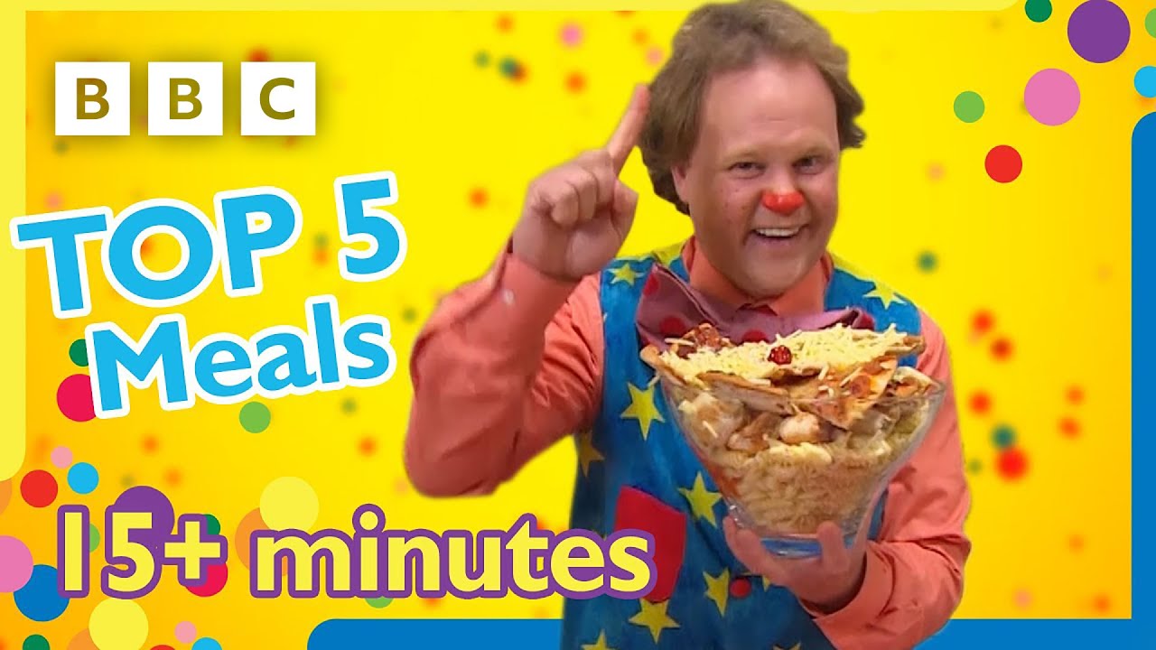 Mr Tumble's Top 5 Meals | +15 minutes | Mr Tumble and Friends - YouTube