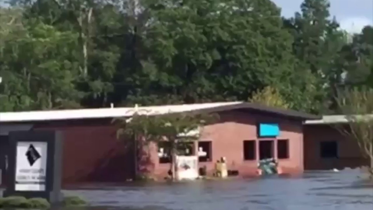 Flooding in Conway, SC. Hurricane Florence. September 17, 2018 - YouTube