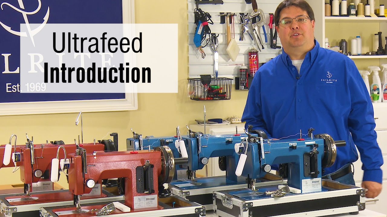 Introducing the Sailrite Ultrafeed® Walking Foot Sewing Machine - YouTube
