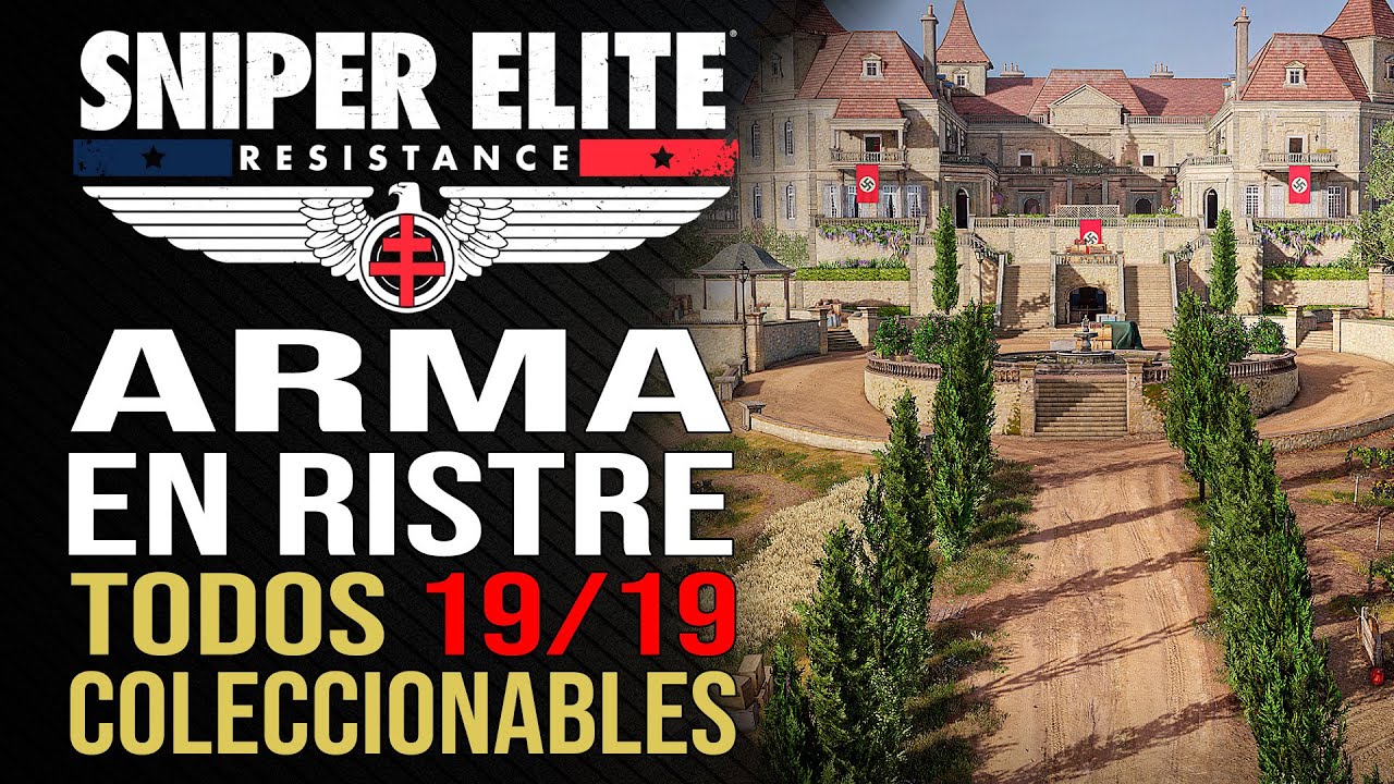 TODOS los COLECCIONABLES - Arma en ristre - Misión 7 - Sniper Elite ...