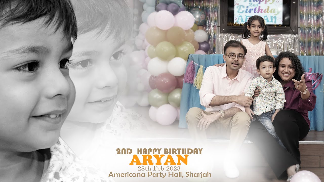 2nd Birthday Aryan_Rose Life Media - YouTube