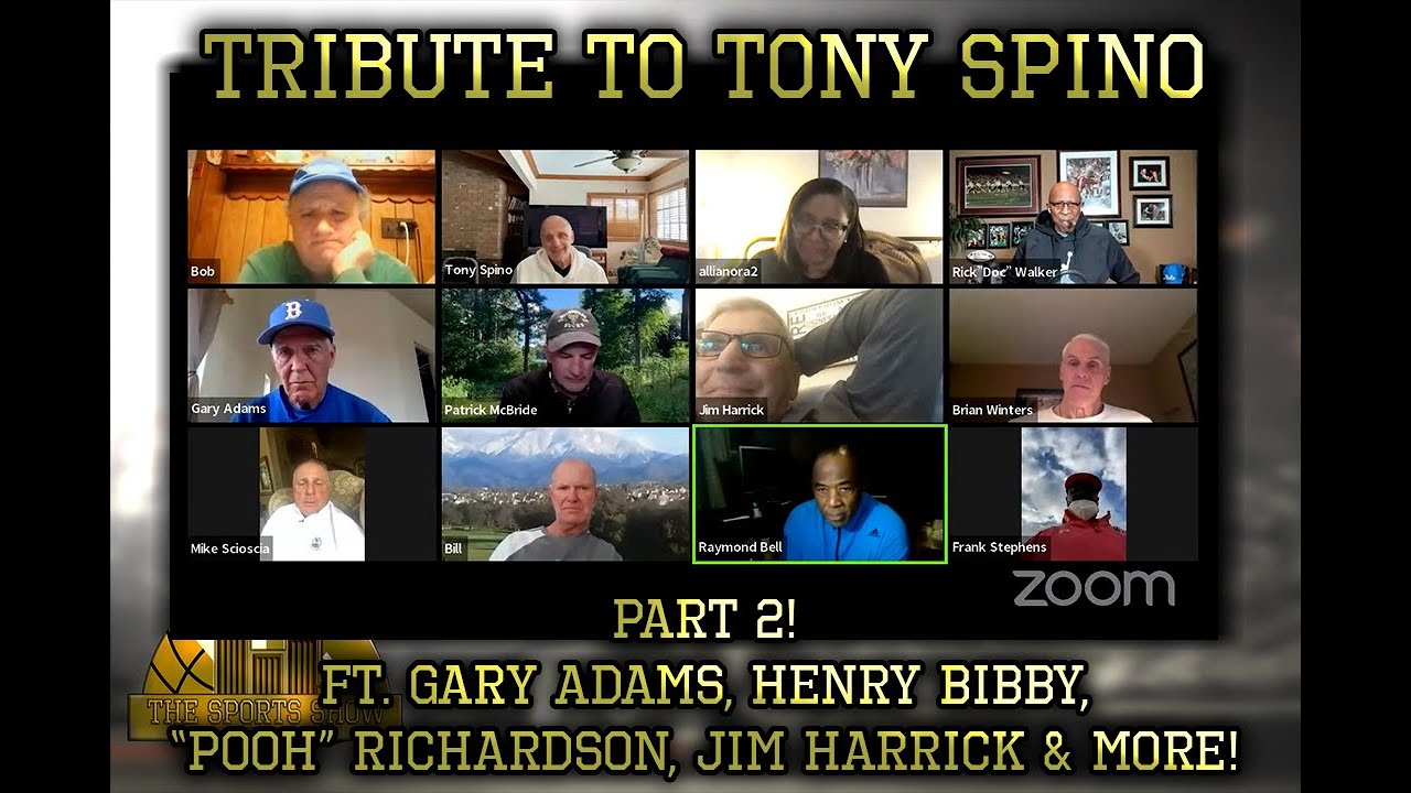 Tribute to Tony Spino Ft. Gary Adams, Henry Bibby, ”Pooh” Richardson ...