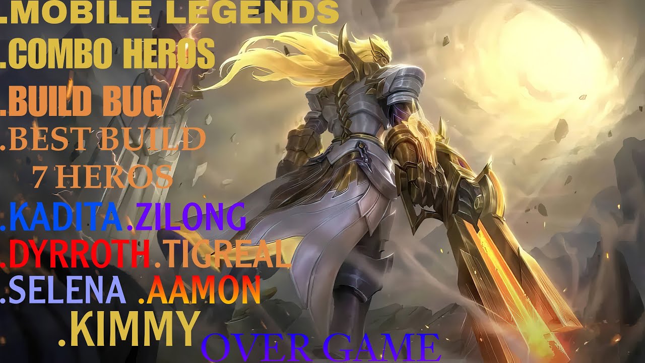 Mobile legends tutorial combo+build+build bug part1 - YouTube