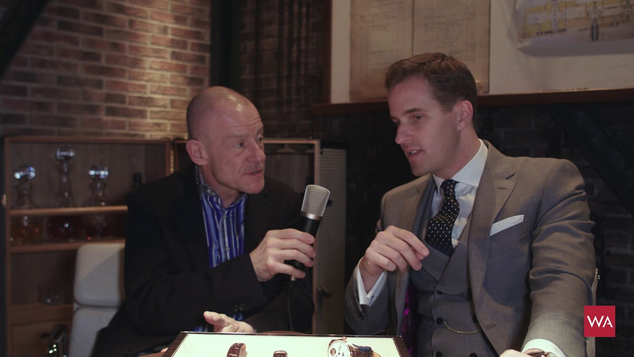 SIHH 2018: Interview with IWC CEO Christoph Grainger-Herr - YouTube