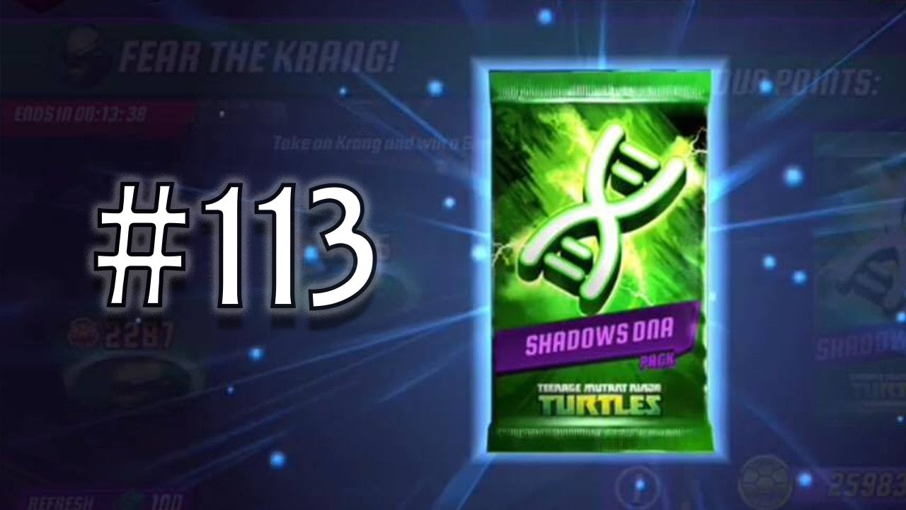 Teenage Mutant Ninja Turtles: Legends OPENING SHADOWS DNA PACK Gameplay ...