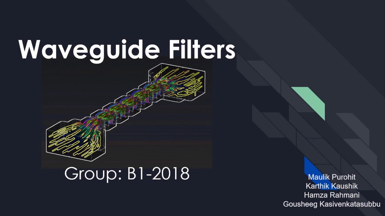 Waveguide Filters - EE2FH3 - YouTube