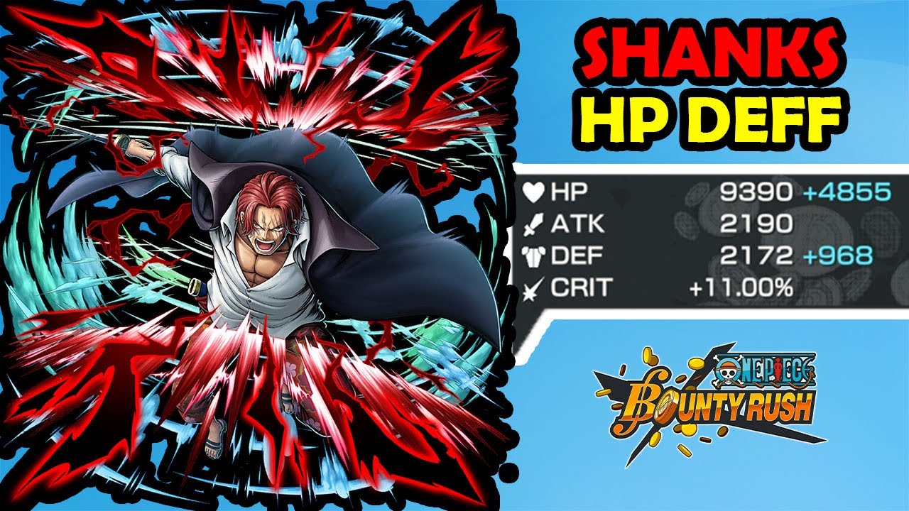 Broken Tank Build Shanks Kamusari Level 100 - One Piece Bounty Rush ...