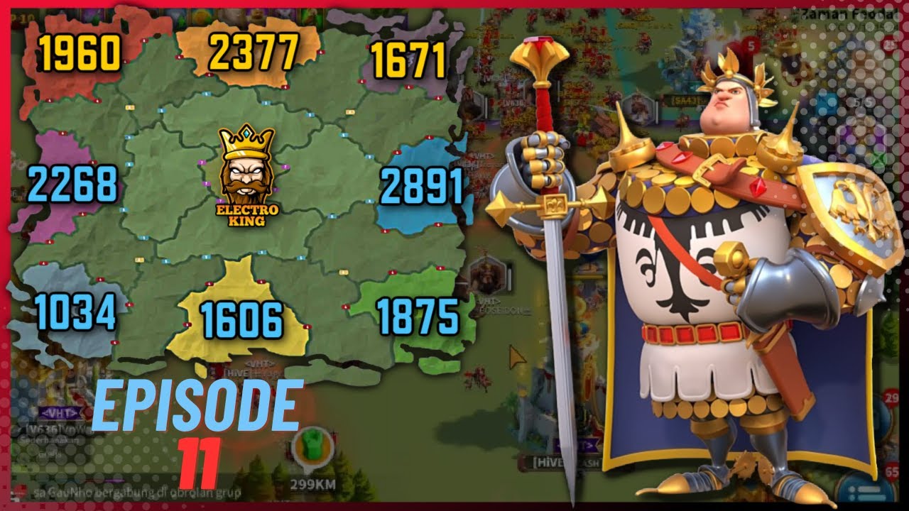 RISE OF KINGDOM: EP11 CAMEL RIDE (1960/2377/1671 vs 2268/1034/606/875 ...