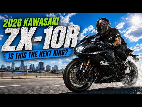 NEW 2026 KAWASAKI ZX10R IN ACTION?!?