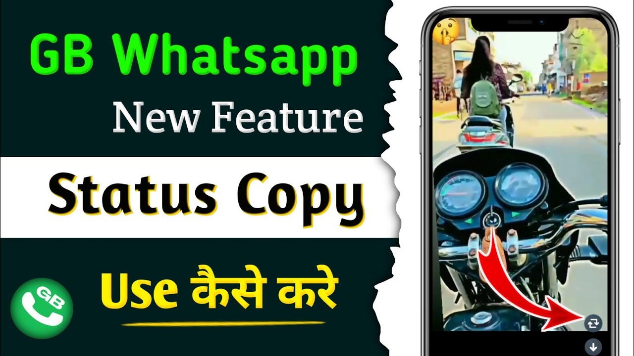 GB Whatsapp New Feature || Other Person Status Copy || GB What's app ...