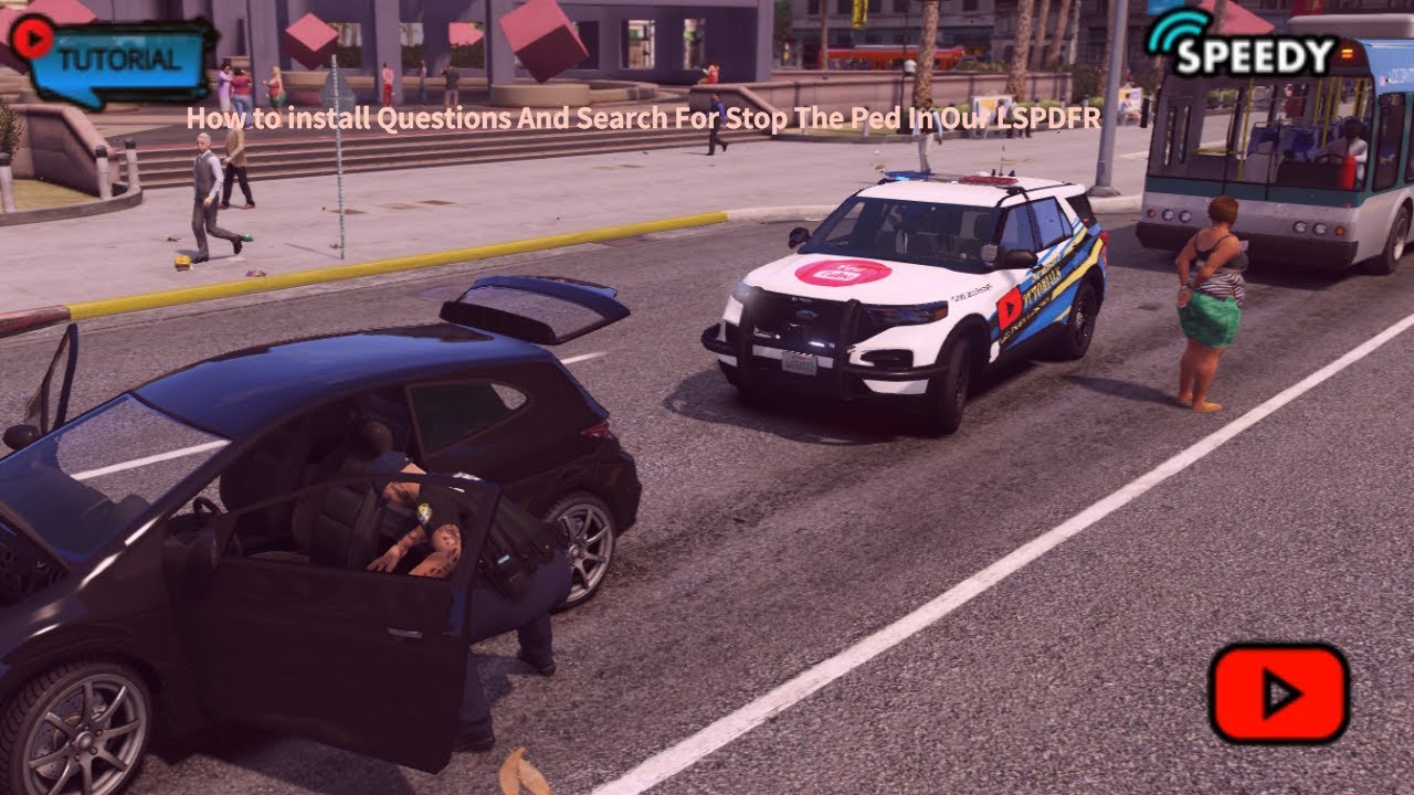 How to install Questions And Search For Stop The Ped In Our LSPDFR ...