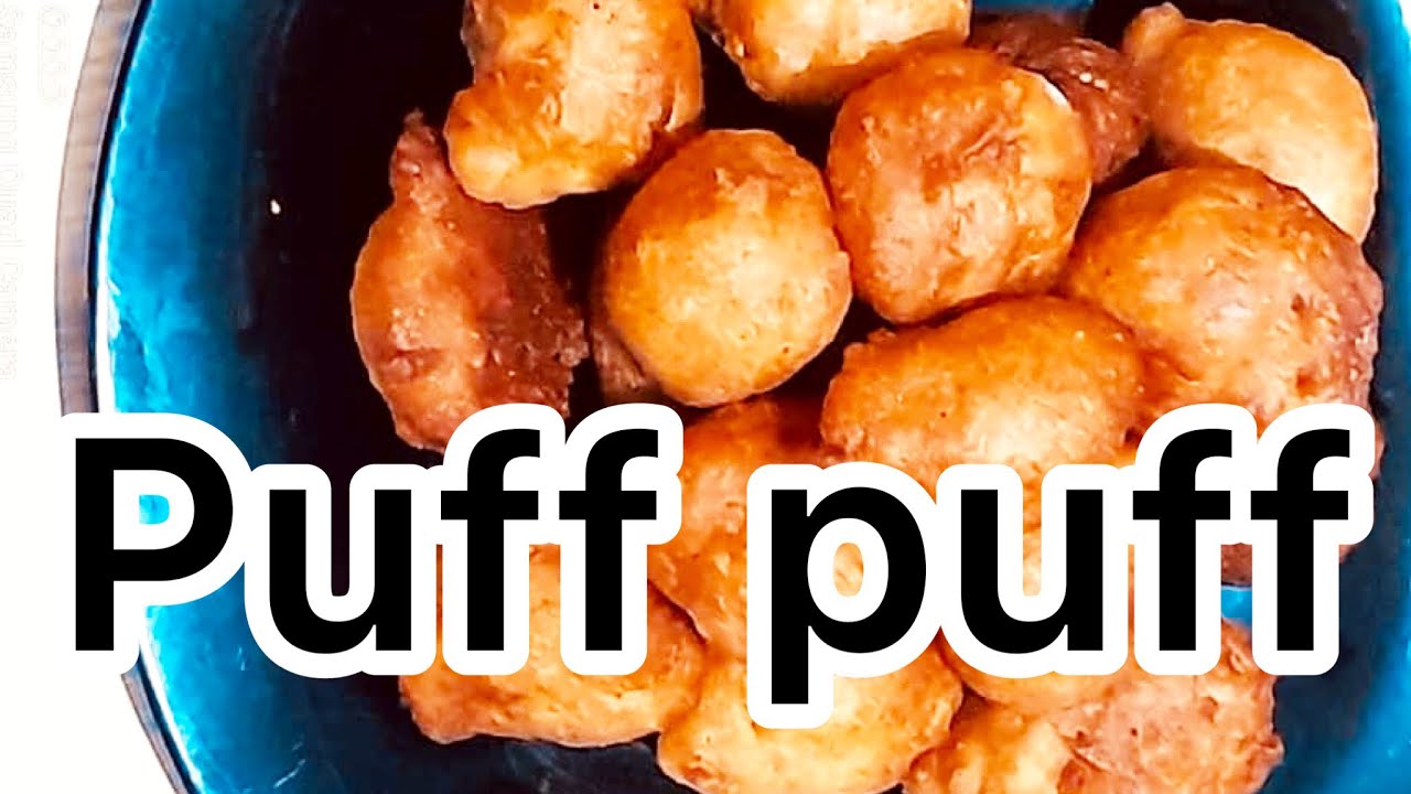 How to make Puff Puff/Bubble doughnut.#puffpuffrecipe - YouTube