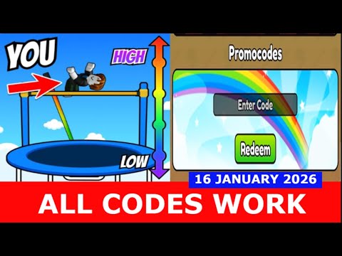 *ALL CODES* 🎄Jelly Jump Training!🍬 ROBLOX | JANUARY 16, 2026