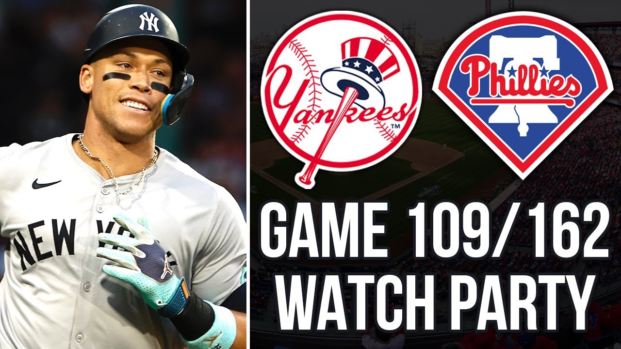 YANKEES @ PHILLIES WATCH PARTY | 7/30/24 - YouTube