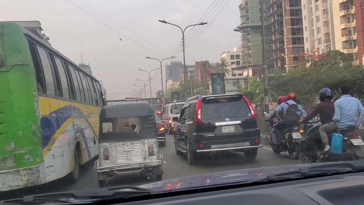 Mohakhali Flyover & Banani Overpass - YouTube