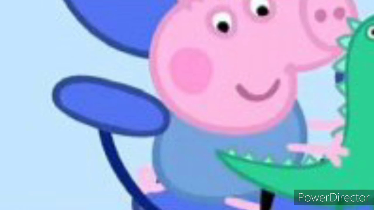 Fall George pig - YouTube