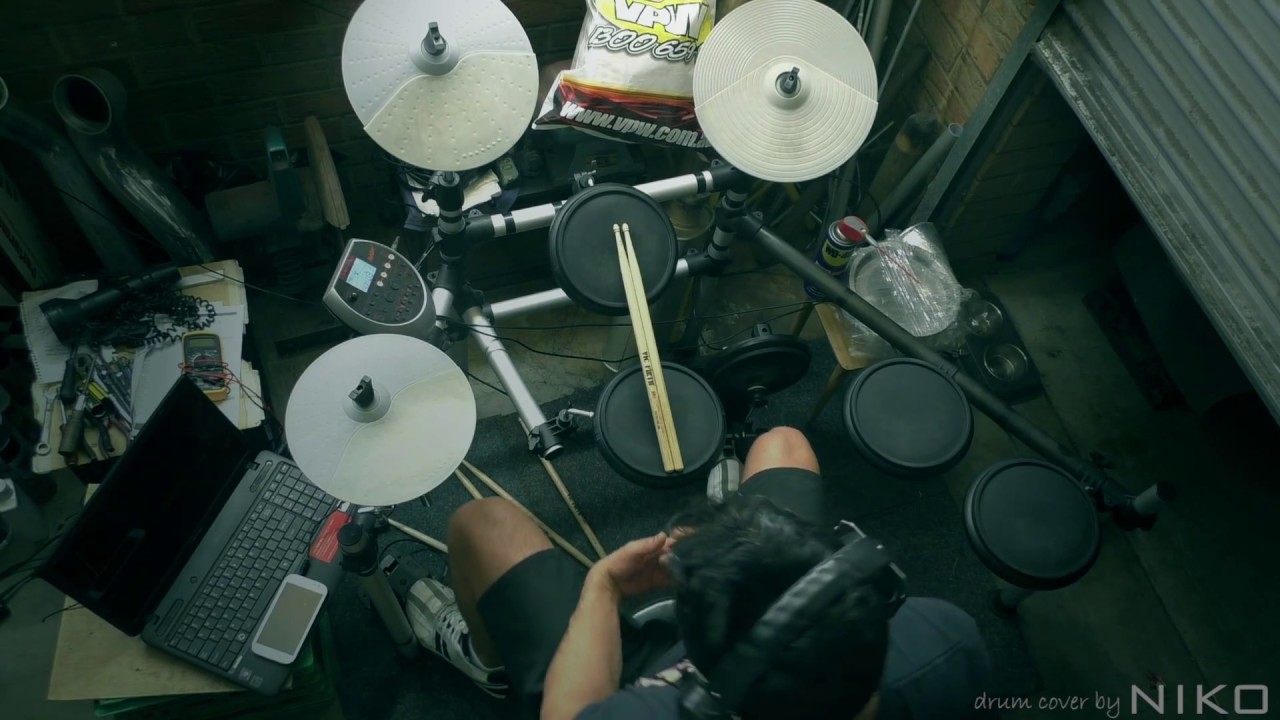[003] NIKO | Garage Drumming | Heart - Alone (Ver.2.0) - YouTube