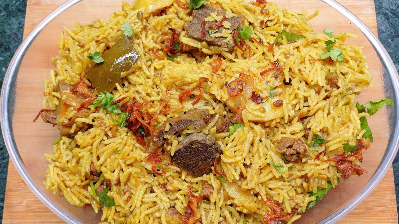 Muzaffarnagar famous Gosht Tahari Recipe | Authentic Style | Rich and ...