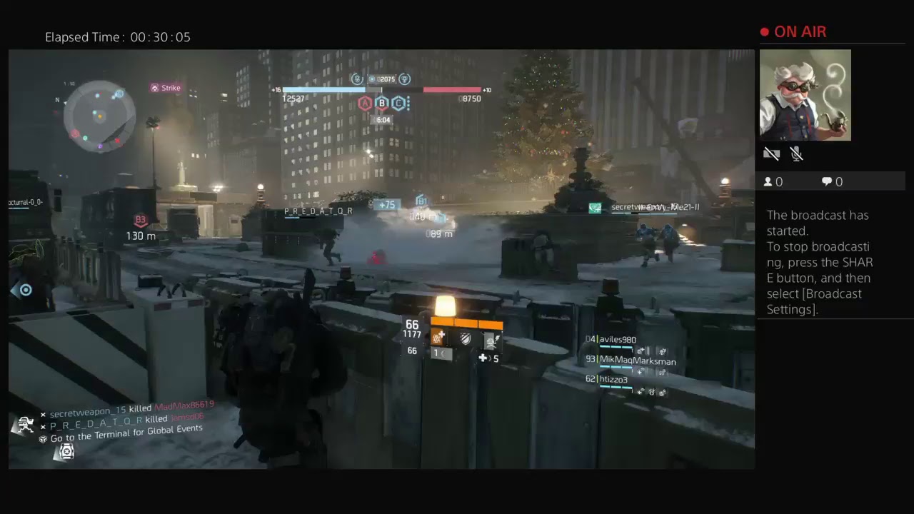 The Division : Last Stand Tacticalmedic251's Live PS4 Broadcast - YouTube