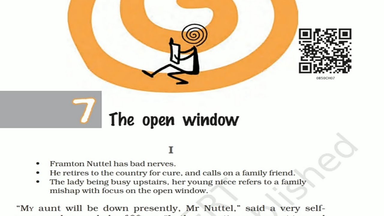 Chapter 7 - The Open Window - Reading in Hindi - 8th English NCERT - It ...