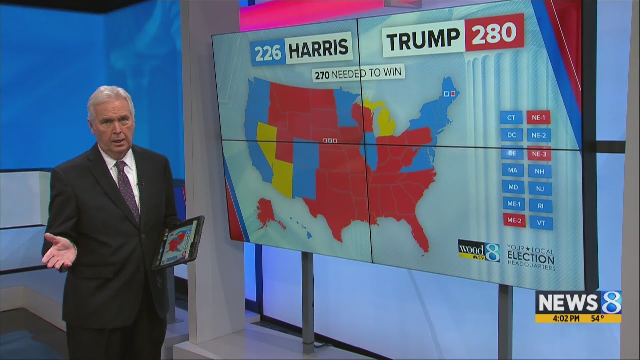 How Trump reached 270 electoral votes - YouTube